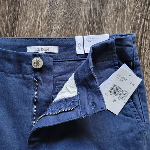 STS Blue | Pants & Jumpsuits | Nwt Sts Blue Gigi Ankle Trouser 1 High ...